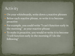 Habit 1 - Be Proactive - The 7 Habits of Highly Effective People.pdf