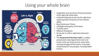 Begin with the end in Mind - Habit 2 | PPTX