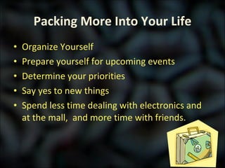 Habit 3 first things first | PPT