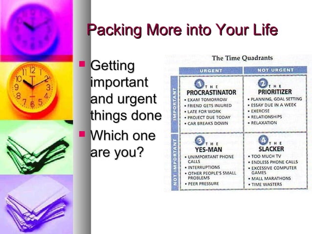 Habit 3 put first things first | PPT