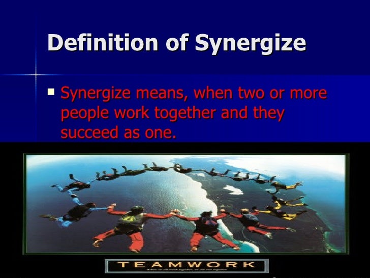Habit 6 Synergize
