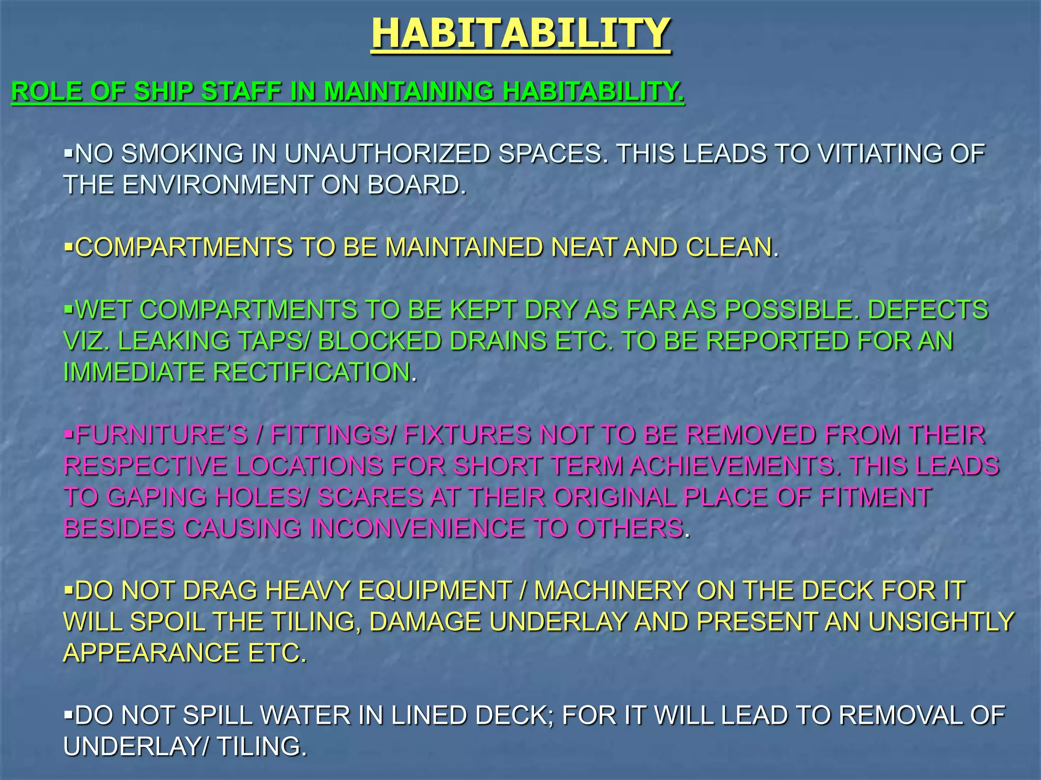Habitability | PPT
