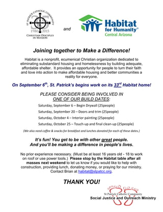 Habitat for Humanity | PDF