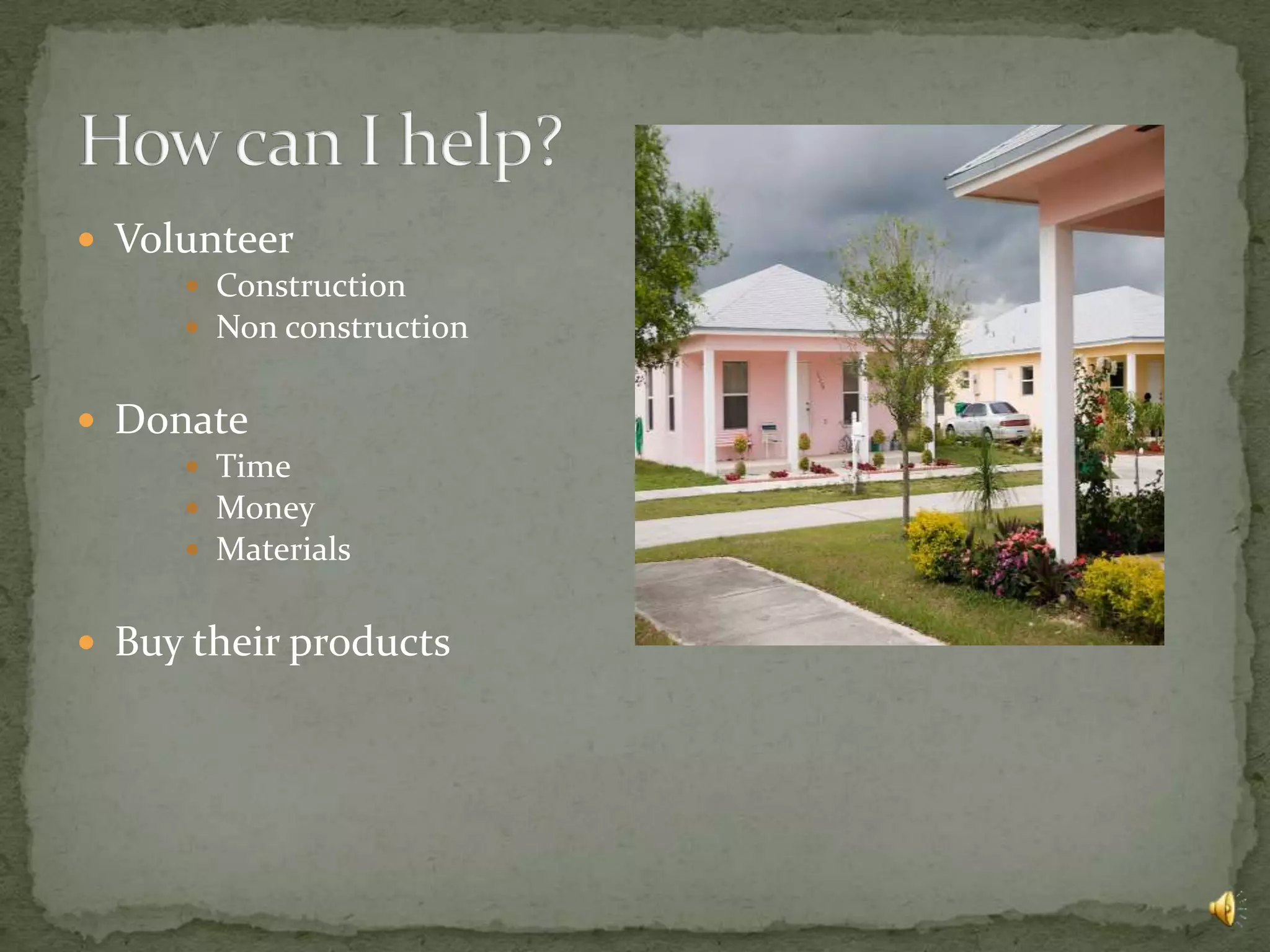 Habitat for humanity | PPTX