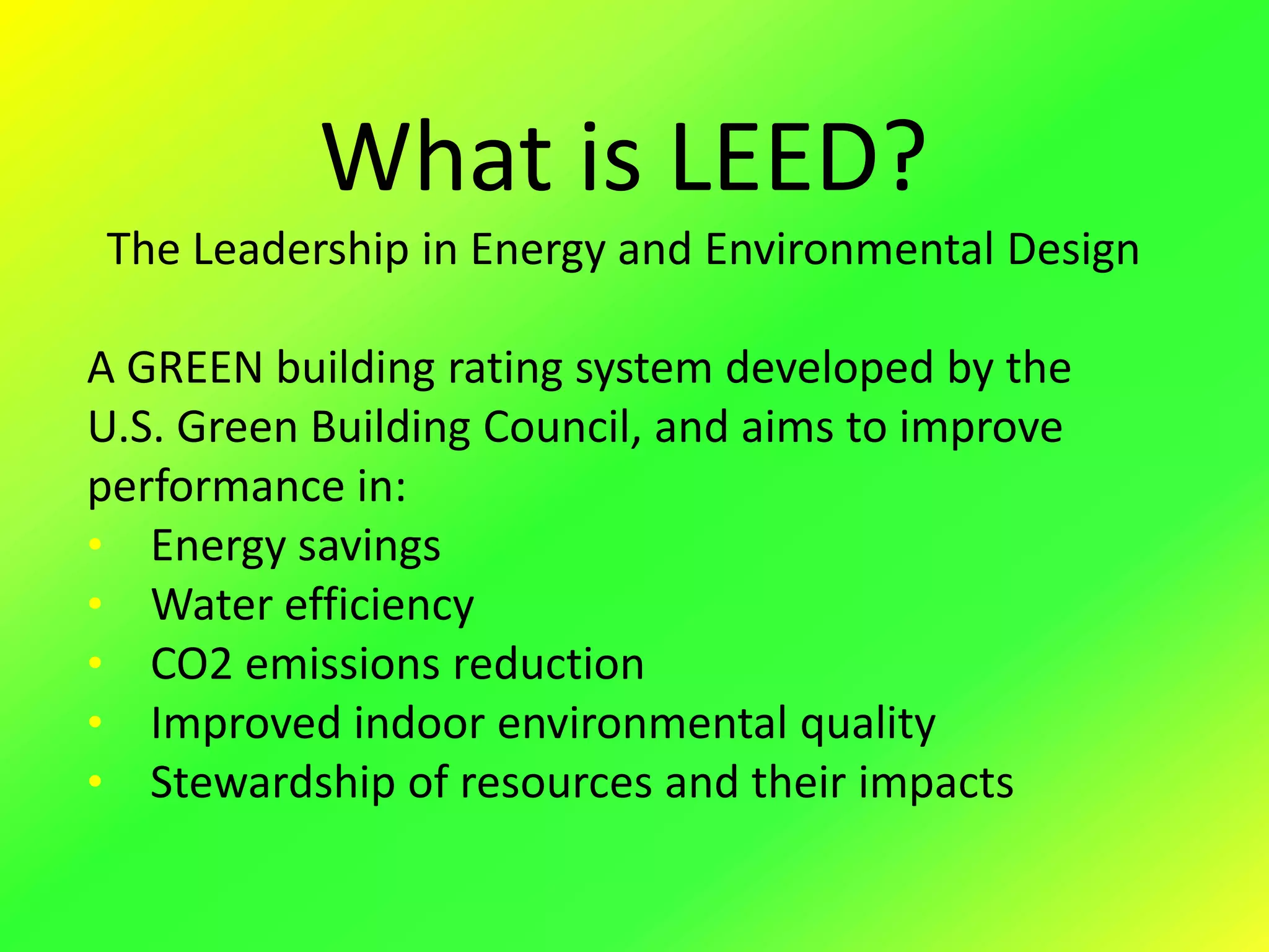 Habitat for humanity & LEED | PPTX | Indoor Environmental Quality | Home & Garden