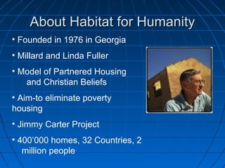 Habitat for Humanity | PPT