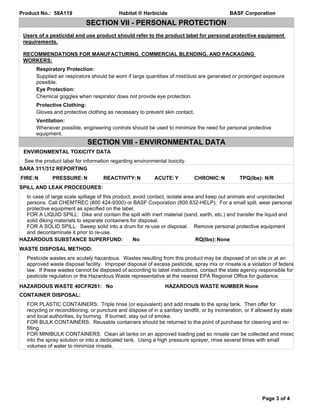 Vessel Herbicide Label And Msds – FJCY