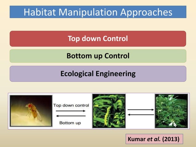 Habitat manipulation in INSECT PEST MANAGEMENT.pptx