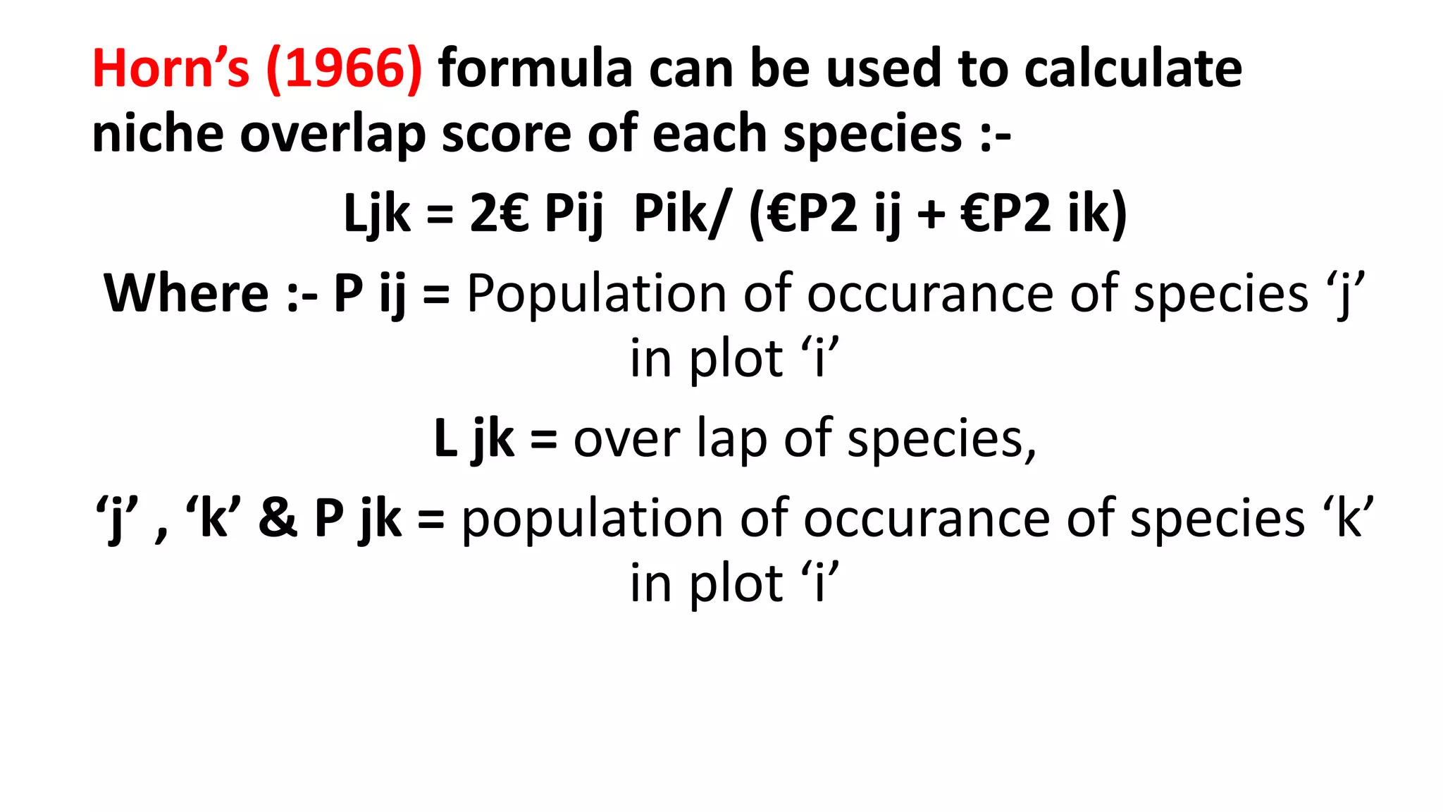 Habitat & niche | PPTX