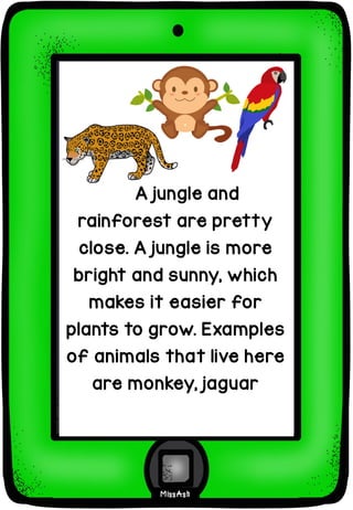 Habitat reading texts | PDF