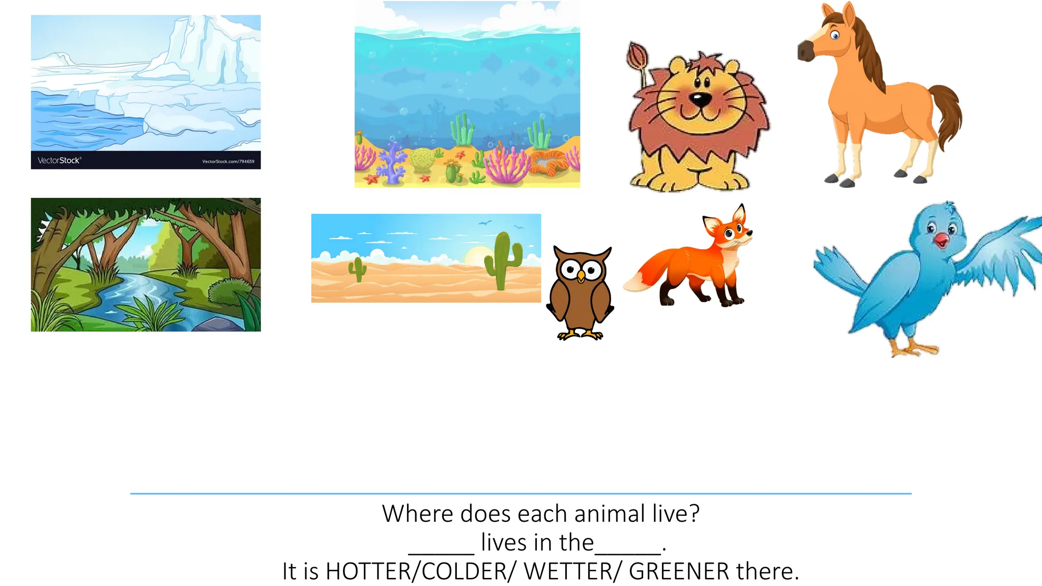 habitats-of-animals-comparative-picture-description-exercises_135593.pptx