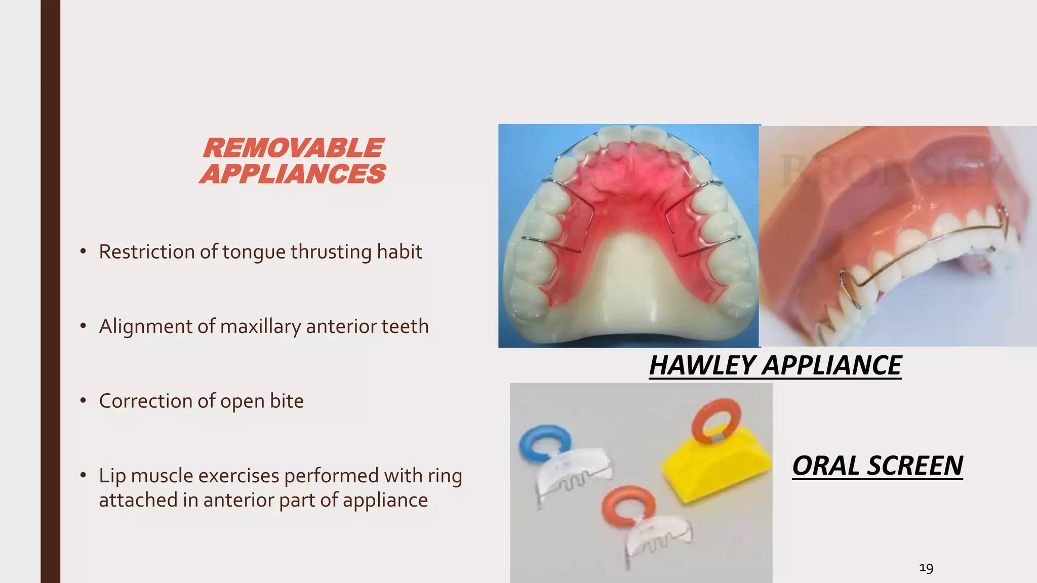 Habit breaking appliances | PPTX