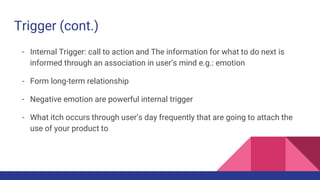 Habit forming products (hooked) | PPT