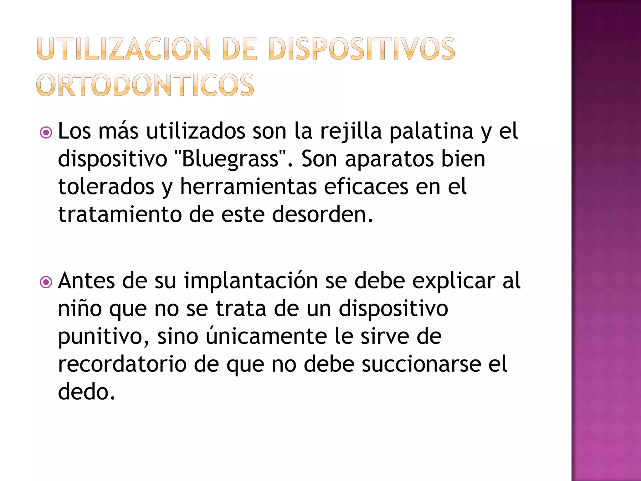 Habito de succión digital | PPTX