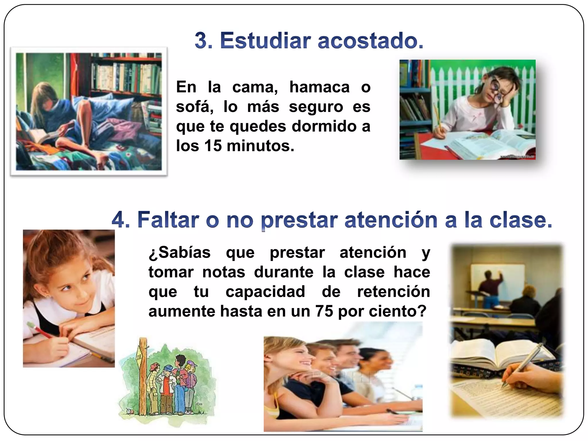 Habitos De Estudio | PPTX