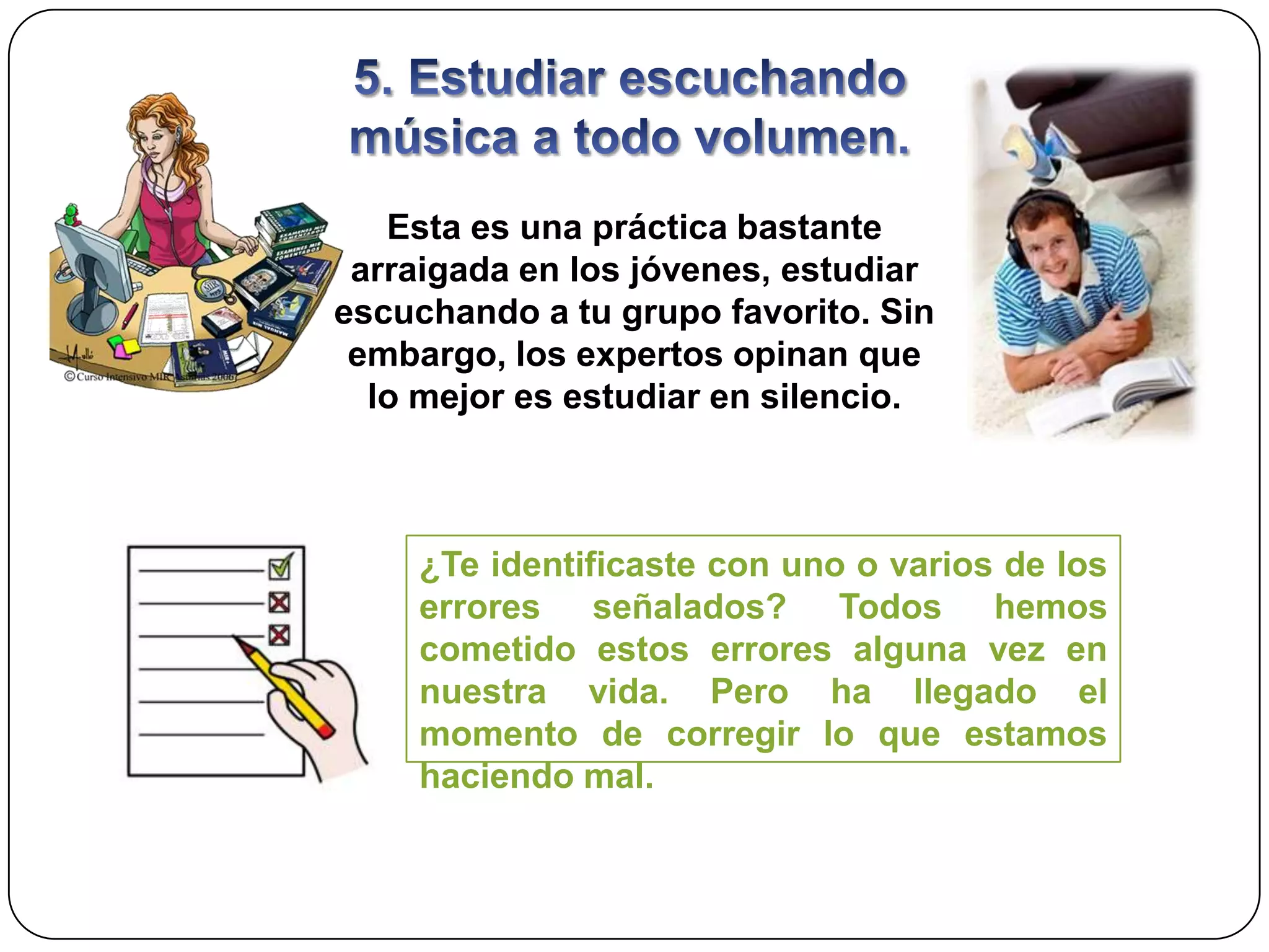 Habitos De Estudio | PPTX