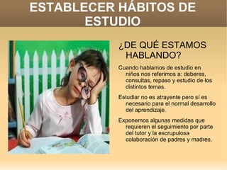 Habitos de estudio | ODP