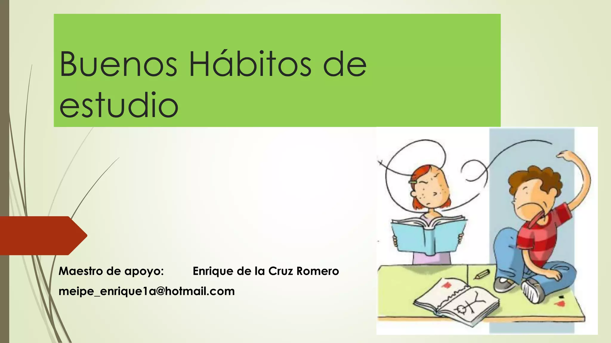 Habitos de estudio | PPSX