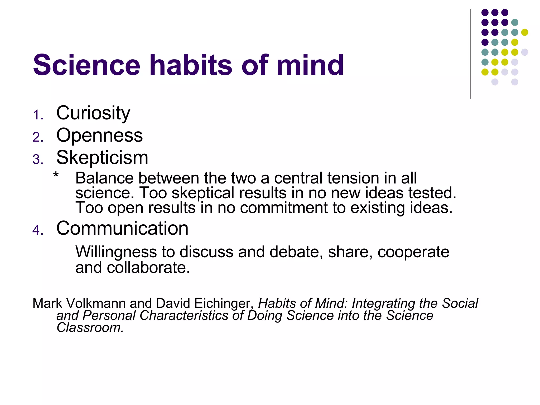 Habits Of Mind Lbcc | PPT