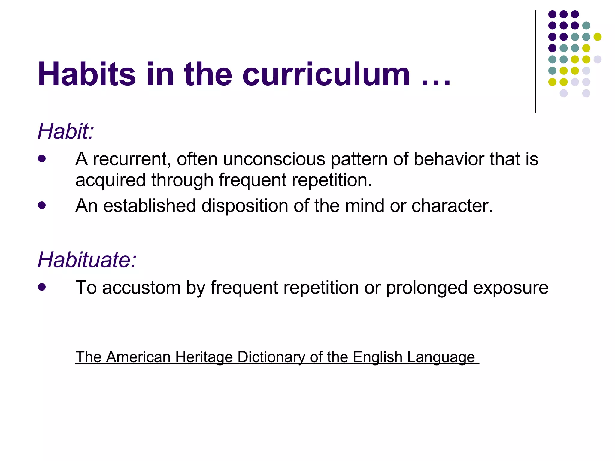 Habits Of Mind Lbcc | PPT