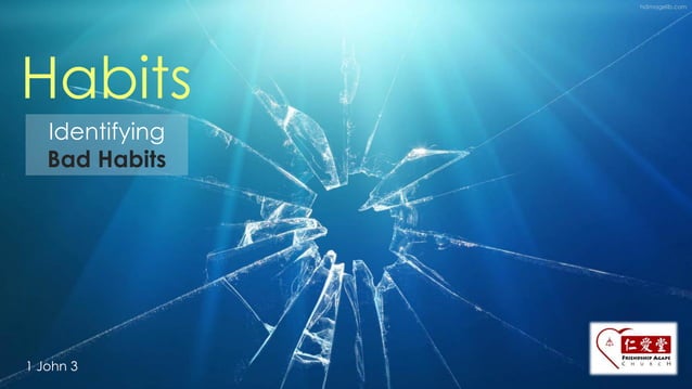 Habits: Identifying Bad Habits | PDF