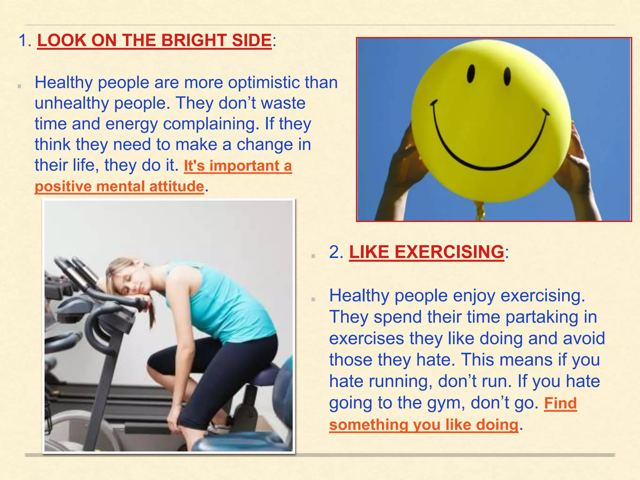 Habits and bad habits | PPTX