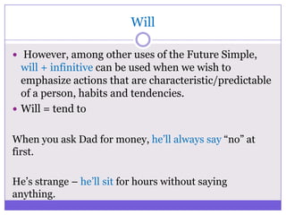 Habits and tendencies | PPTX