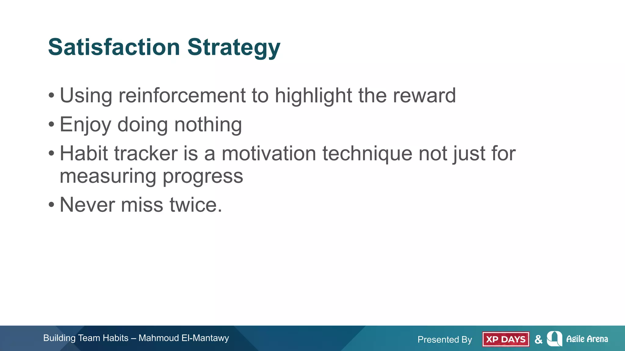 Building Team Habits | PPT