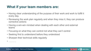 Building Team Habits | PPT