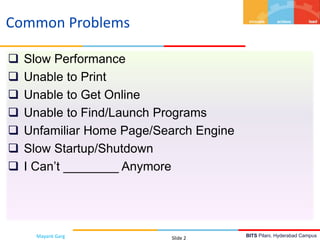 Habits for computer | PPTX | Operating Systems | Computer Software and ...