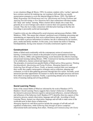 Habits of mind | PDF