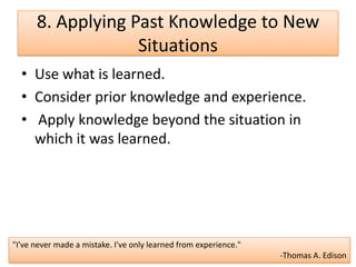 Habits of mind | PPTX
