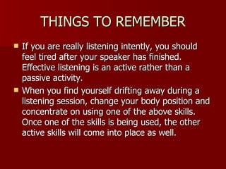 Poor Listening Skills