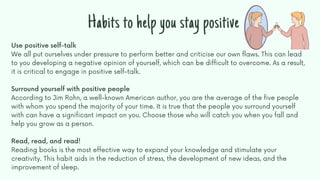 8 Good habits for a Positive Lifestyle | Solh Wellness.pdf