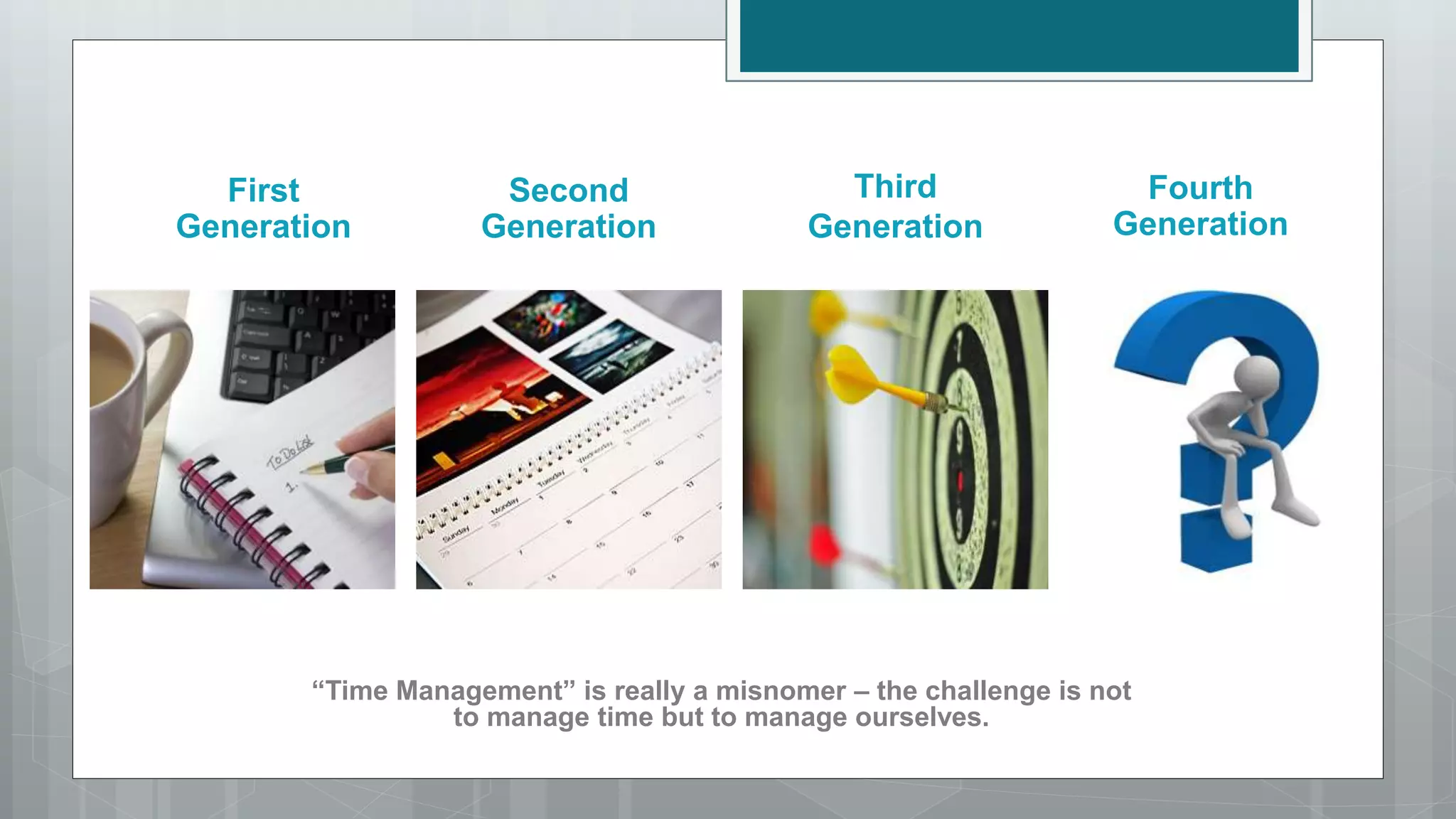 The 7 Habits of Highly Effectively People - Habit Three | PPTX