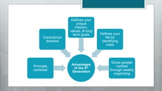 The 7 Habits of Highly Effectively People - Habit Three | PPTX