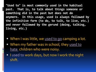 Habitual past | PPTX