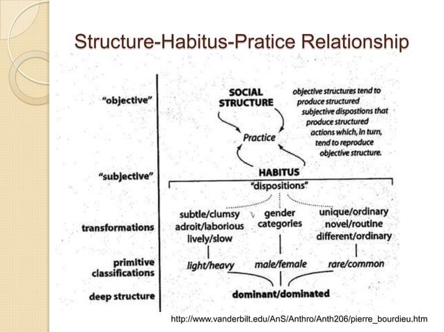 STRUCTURES AND THE HABITUS- Pierre Bourdieu | PPTX | Science