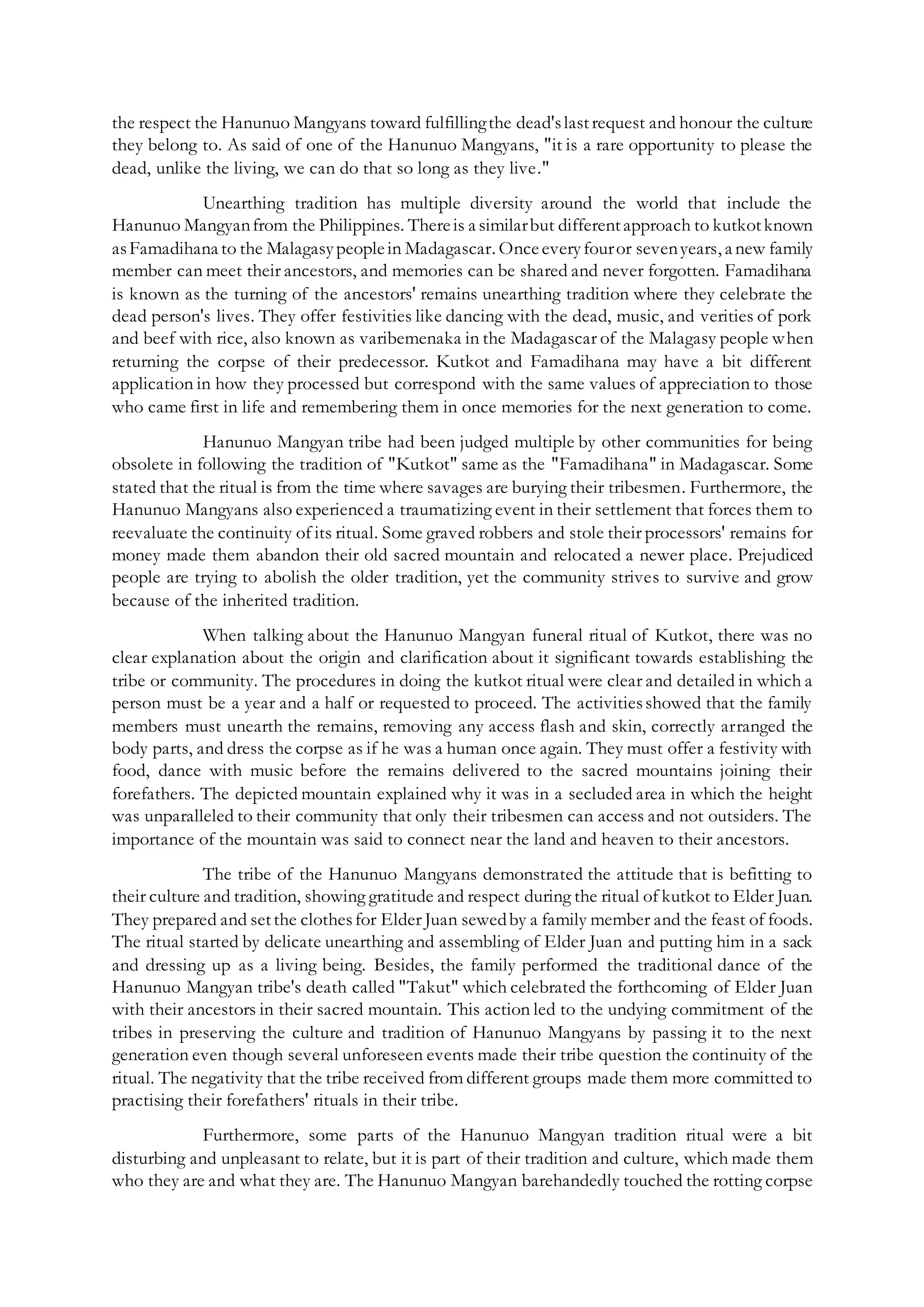 DOCUMENTARY ANALYSIS: "KUTKOT" - DOCUMENTARY BY KARA DAVID | DOCX