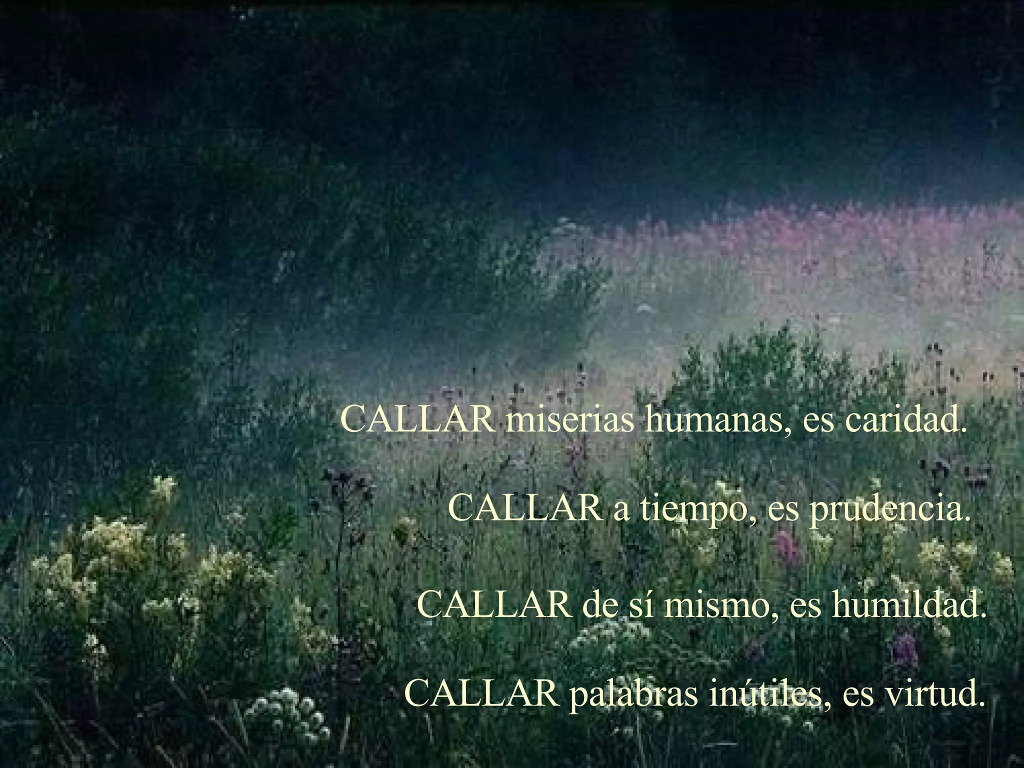 Hablar Y Callar | PPS