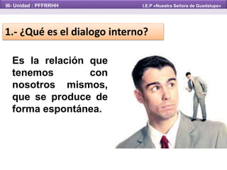 Hablarse a uno mismo | PPTX
