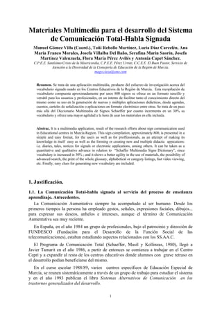 Habla signada de benson schaeffer | PDF