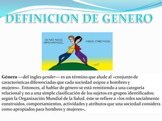 Hablemos de genero | PPTX