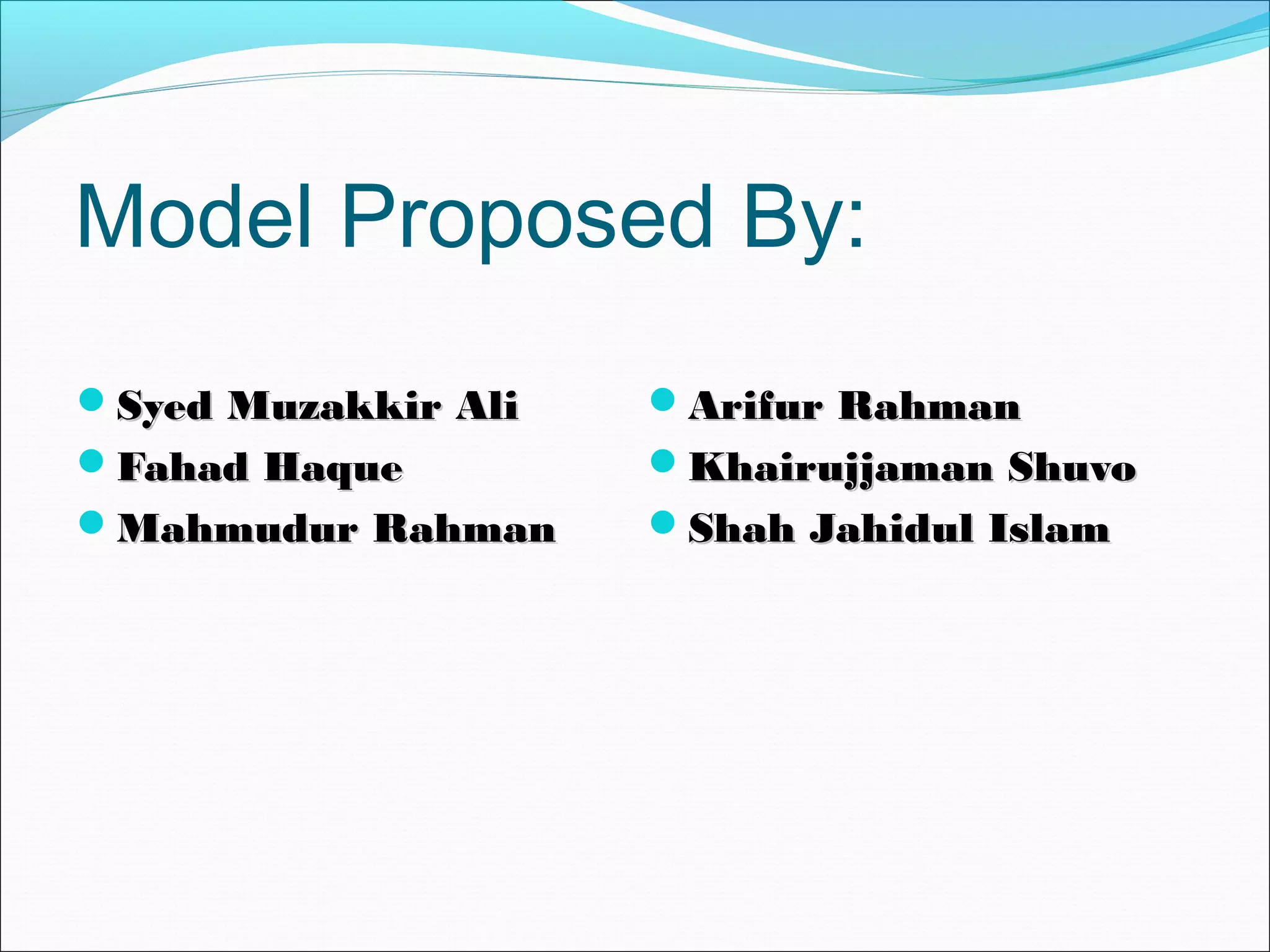 Communication Model(Hablu’s communication model) | PPT