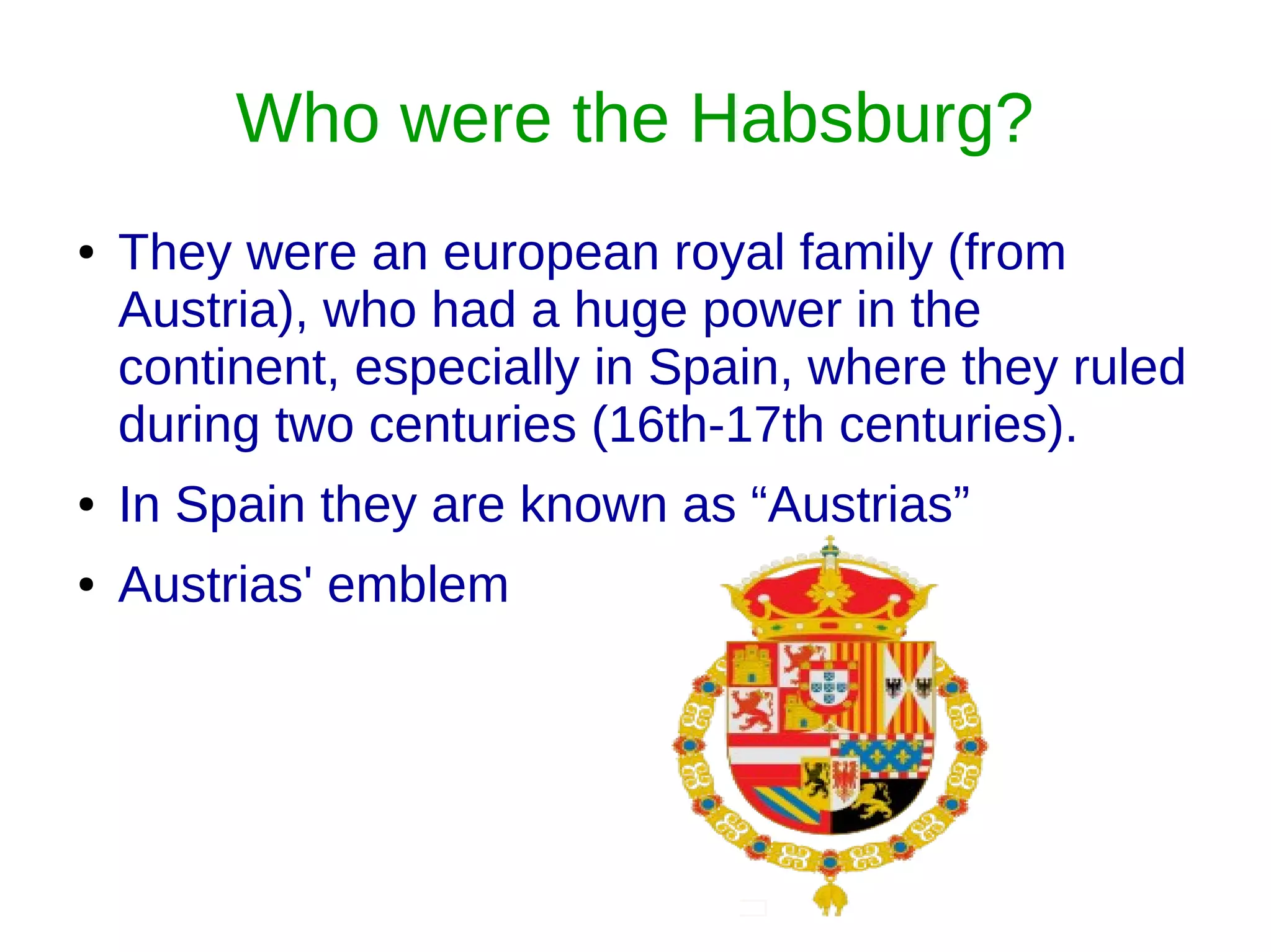 Habsburg dinasty | PPT
