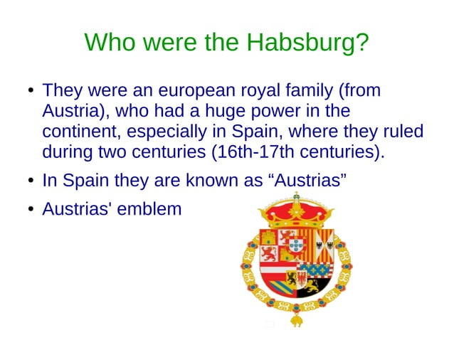 Habsburg dinasty | PPT