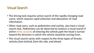 human factor and road safety | PPTX