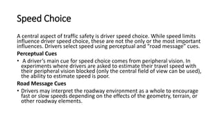 human factor and road safety | PPTX