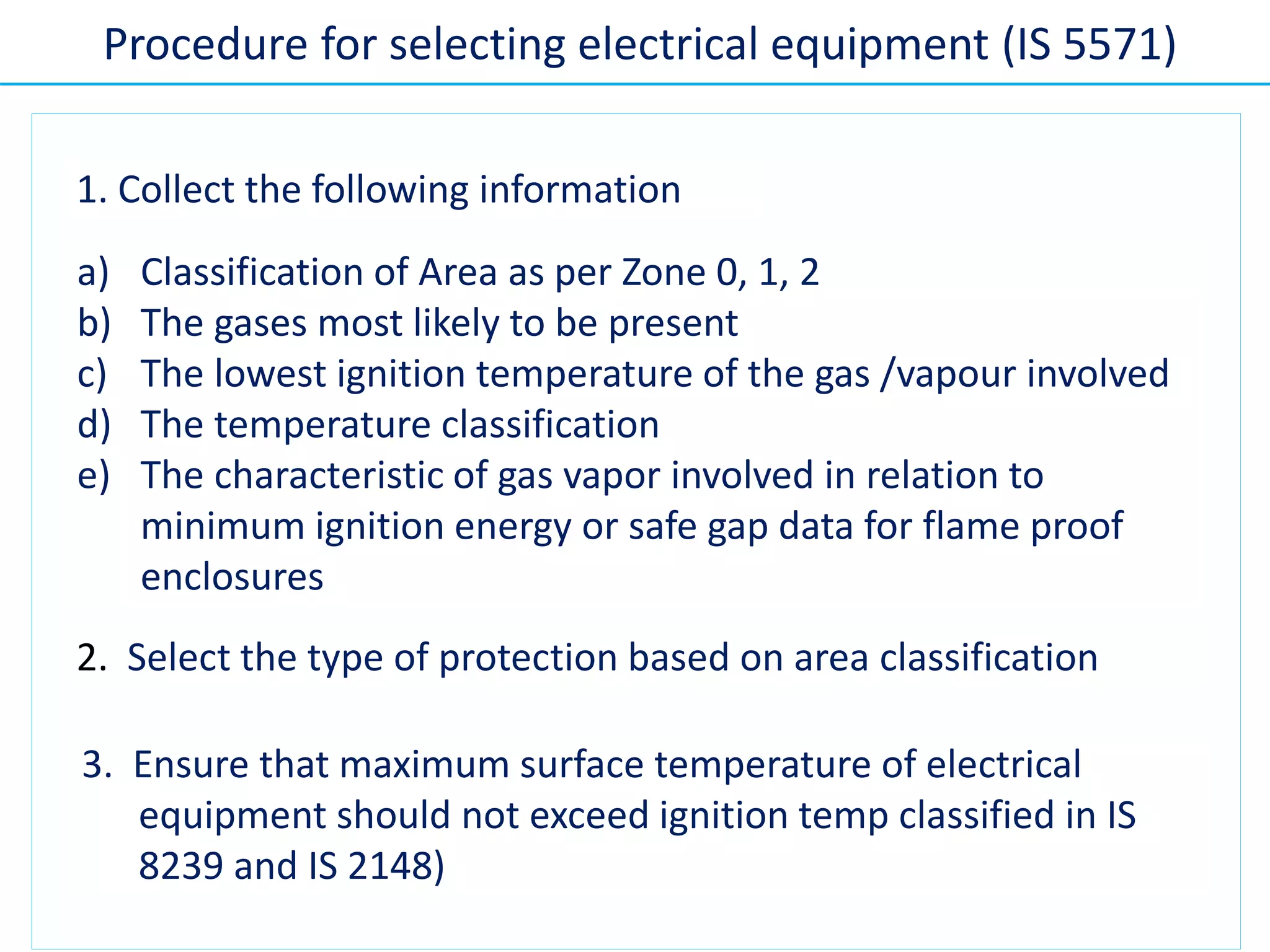 HAC - Hazardous Area Classification | PPTX