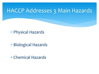 H.A.C.C.P | PPT
